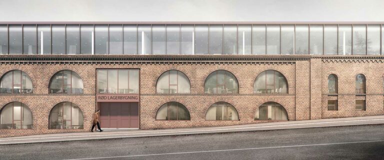 Rød Lagerbygning – Sweco Denmark