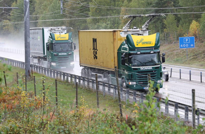 E-roads til den tunge godstransport