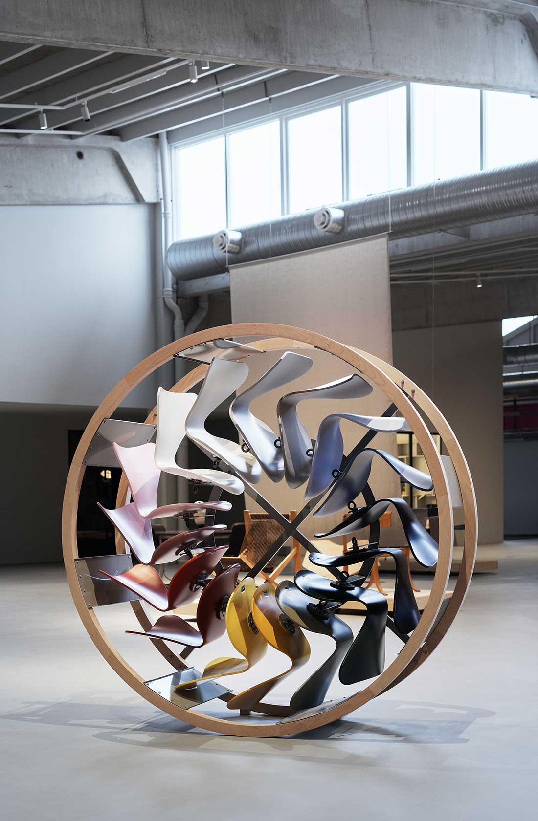 Transformation of Fritz Hansen Design Hall - Sweco Architects